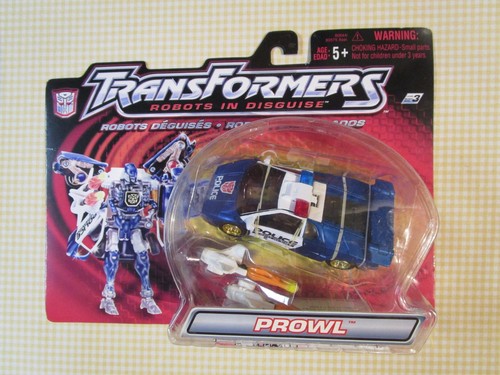 NIB Transformers RiD 2001 AUTOBOT PROWL (BLUE VARIANT) Robots in ...