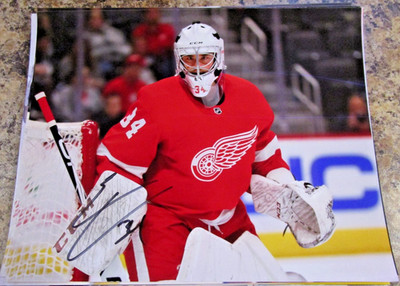 ERIC COMRIE SIGNED 8x10 MATTE PHOTO DETROIT RED WINGS (A) | eBay