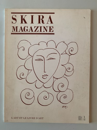 SKIRA MAGAZINE N°1 1988 COUV. HENRI MATISSE | eBay