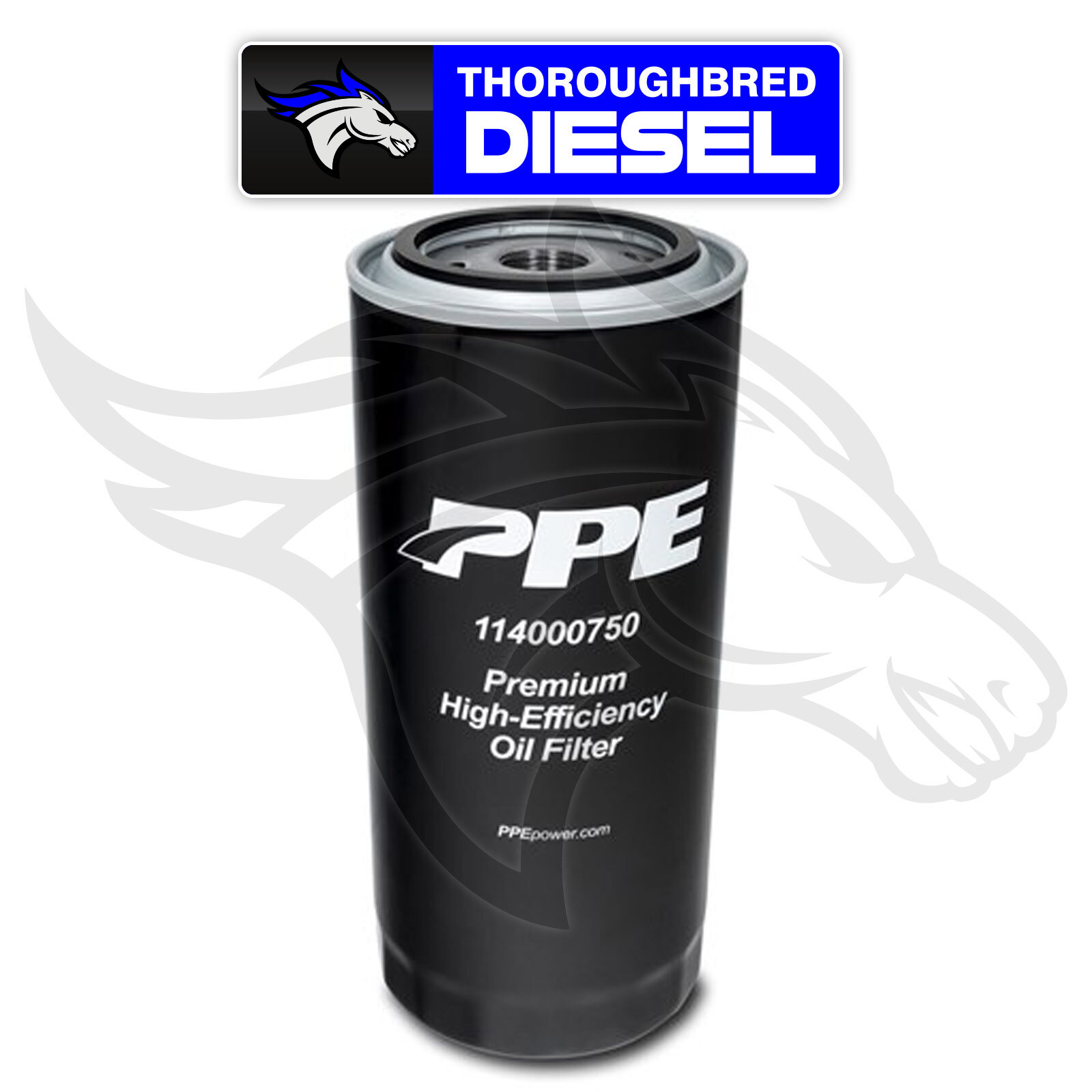 PPE 114000750 Premium High-Effeciency Oil Filter for 20-24 GM Duramax 6 ...