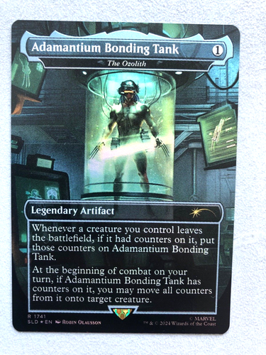 Mtg Carte Magic Secret Lair Marvel Wolverine The Ozolith English FOIL ...
