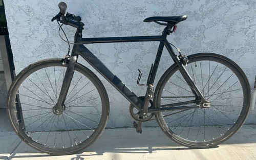 6KU Urban Track Bike, 55cm, Mens, Flat Black, Good Condition, Ultra ...