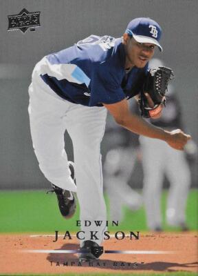 2008 Upper Deck #669 Edwin Jackson NM-MT Rays ID:72198 | eBay
