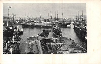 POSTCARD HAMPSHIRE SOUTHAMPTON Docks | eBay UK