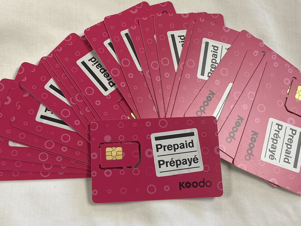 Koodo Mobile Prepaid Sim Card- Standard/Nano/Micro *BRAND NEW, NEVER ...