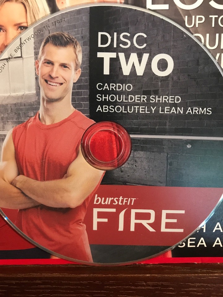 Burstfit Fire Dr. Josh Axe & Dr Chelsea Axe! REPLACEMENT DVD DISC TWO ...