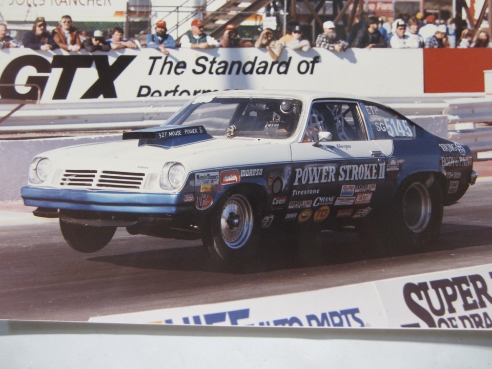 NHRA Original Wayne Glasgow POWER STROKE II Vega S/G Drag Racing ...