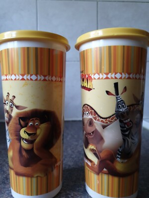 TUPPERWARE Tumbler Cups w Lids set of 2 Madagascar one New and one used ...