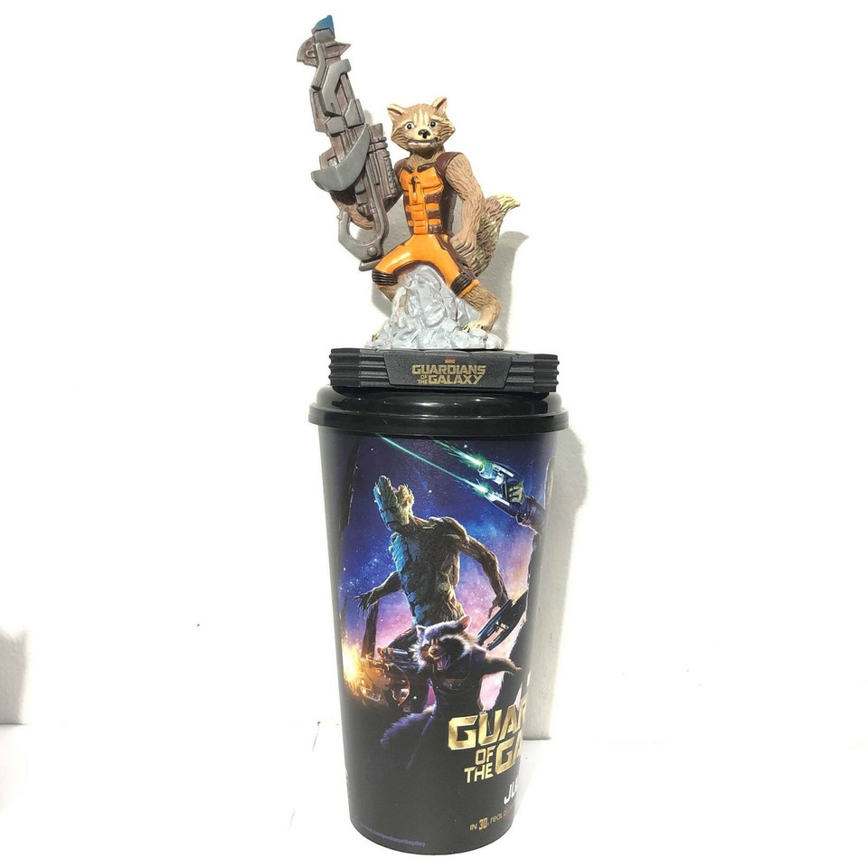 3Pcs Marvel Guardians of Galaxy Movie Figure Cup Topper Model Cinemas ...