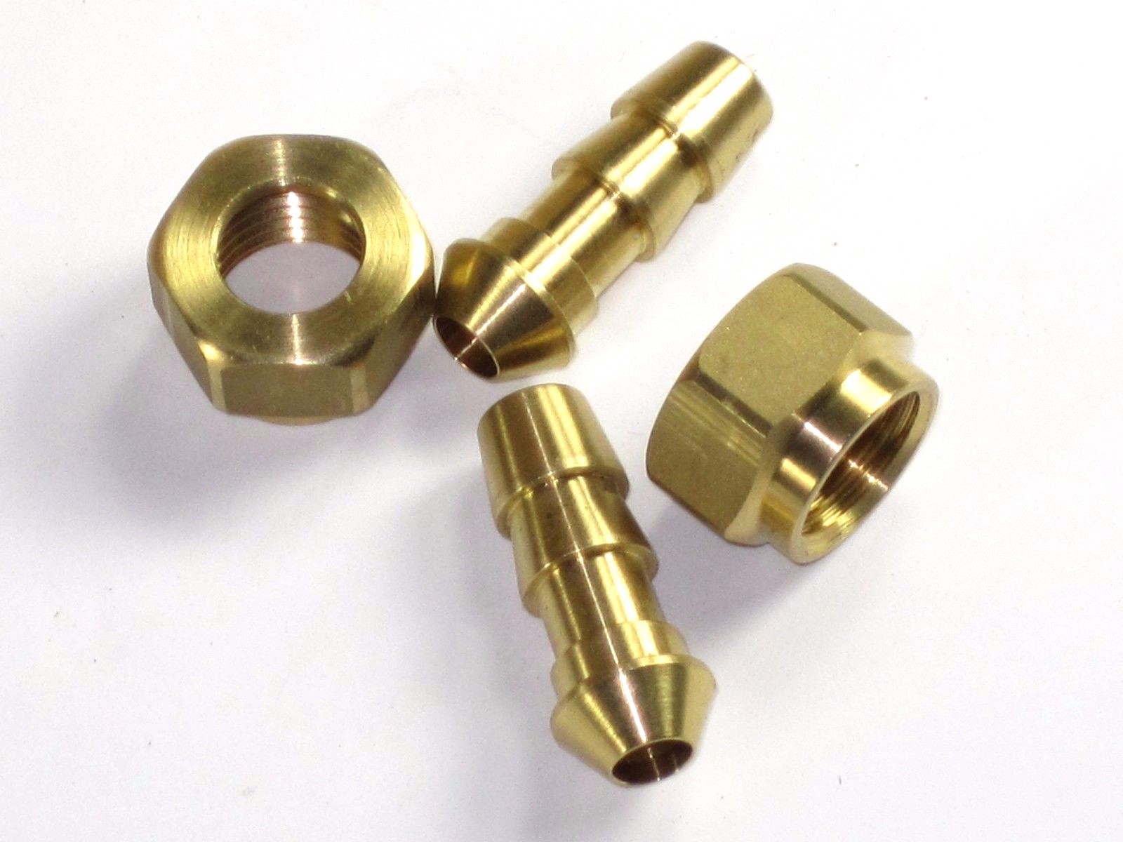 Fuel spigot pipe + nut 3/16 BSP for Ewarts push pull petcock BSA ...
