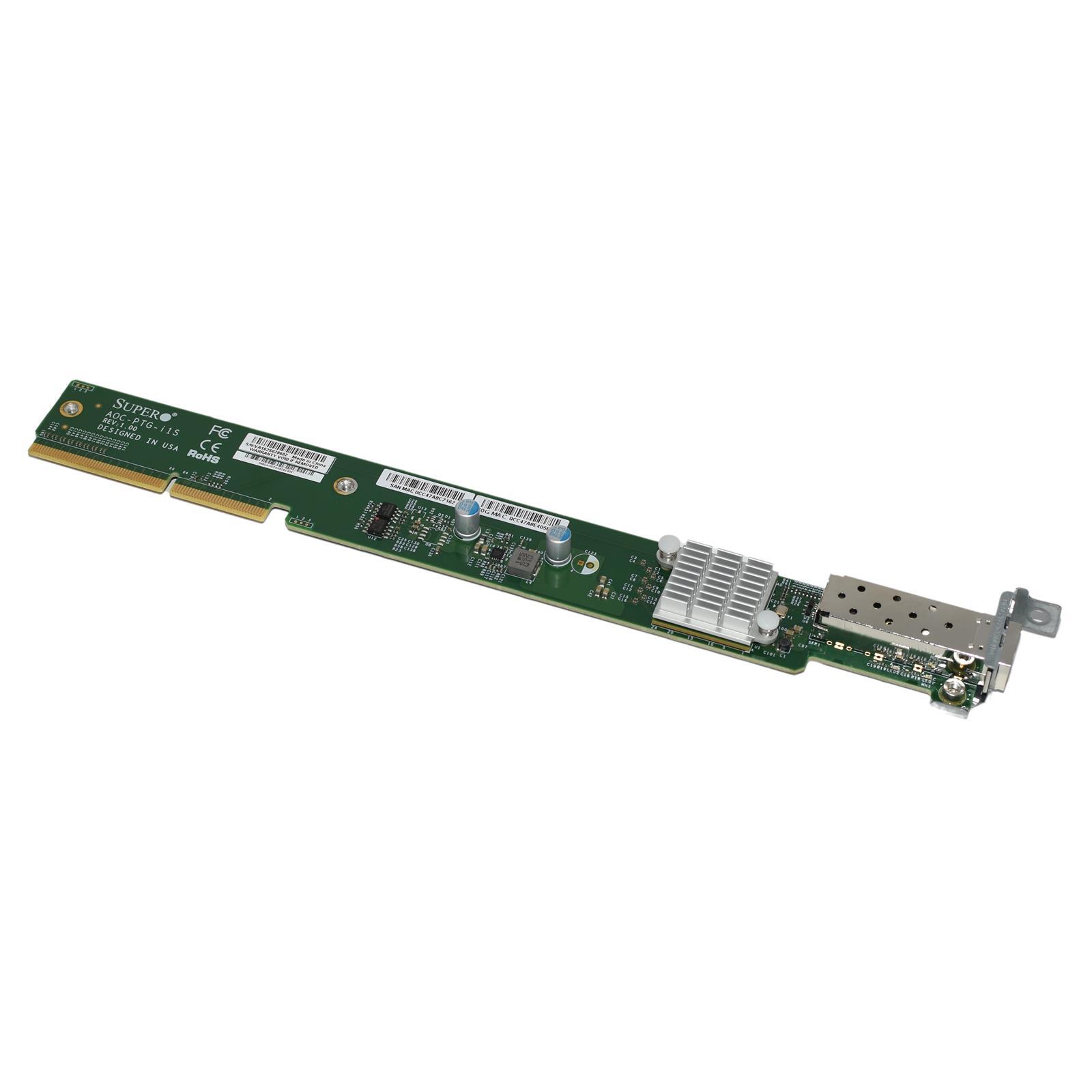Supermicro AOC-PTG-i1S 1-port 10Gb Ethernet Adapter Proprietary 1U Form ...