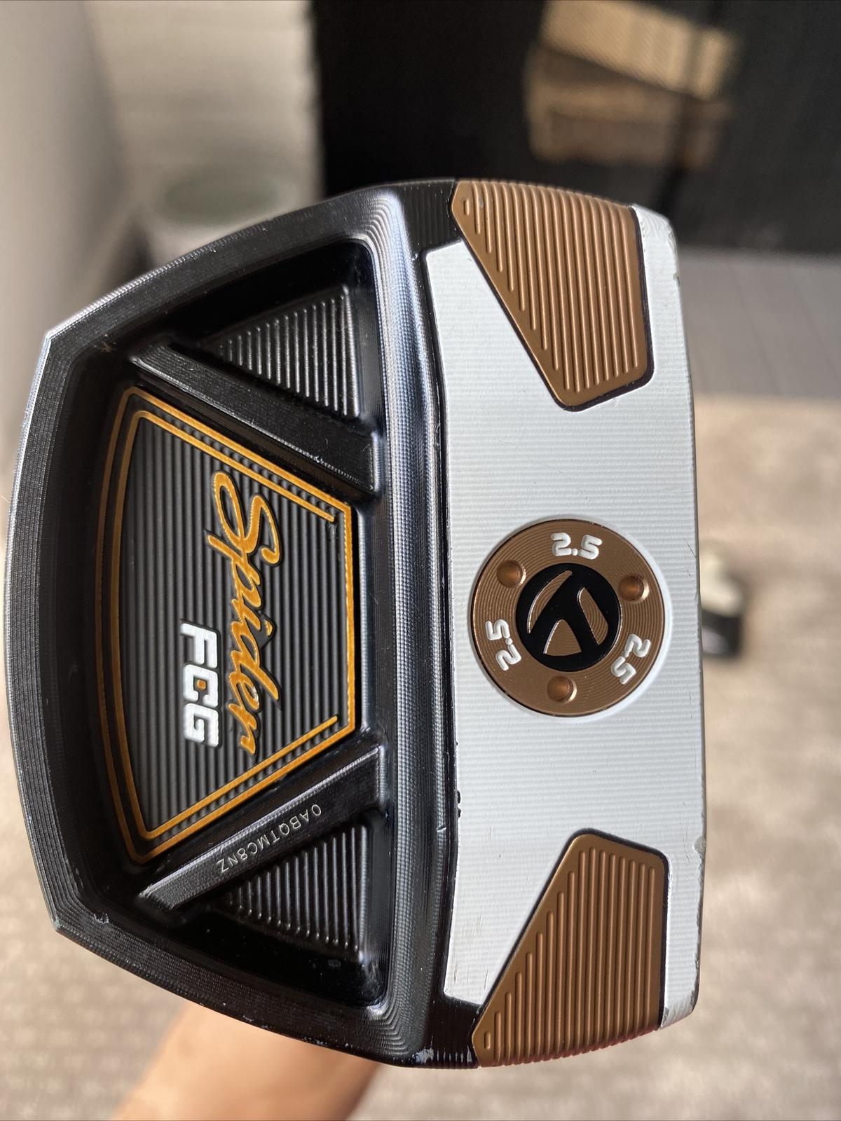 TaylorMade Spider FCG #7 Putter 35 Inches Golf Club Mint KBS CTTour ...