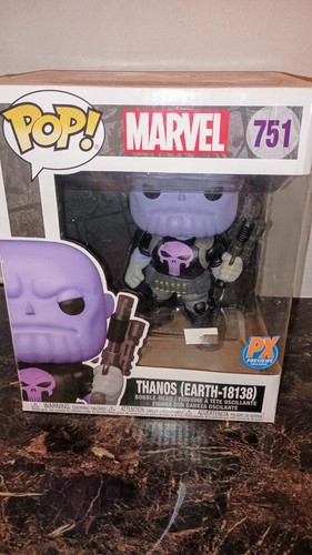 Thanos Funko Pop - Marvel 751 - Punisher Earth 18138 - PX Excl. Deluxe ...