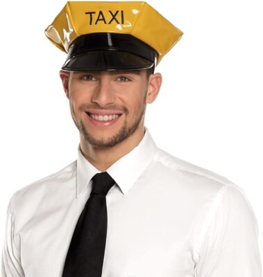 CHAUFFEUR CAP FANCY DRESS LIMO TAXI DRIVER COSTUME HAT TIE | eBay UK