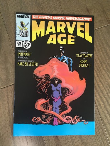 MARVEL AGE # 69 VF STRAY TOASTERS INHUMANS 1988 | eBay