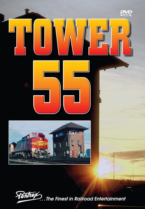 Tower 55 Fort Worth Texas DVD Pentrex "Mixmaster" UP Santa Fe BN SP ...