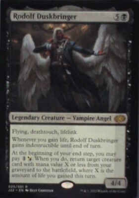 Rodolf Duskbringer - Jumpstart 2022: #25, Magic: The Gathering Nm R238 ...