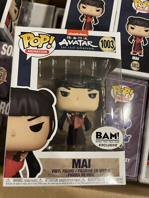 Funko POP! Animation Avatar: The Last Airbender Mai #1003 BAM Exclusive ...