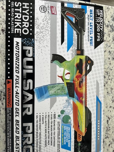 Hydro Strike PULSAR PRO Water Gel Bead Blaster 200 FPS Motorized | eBay