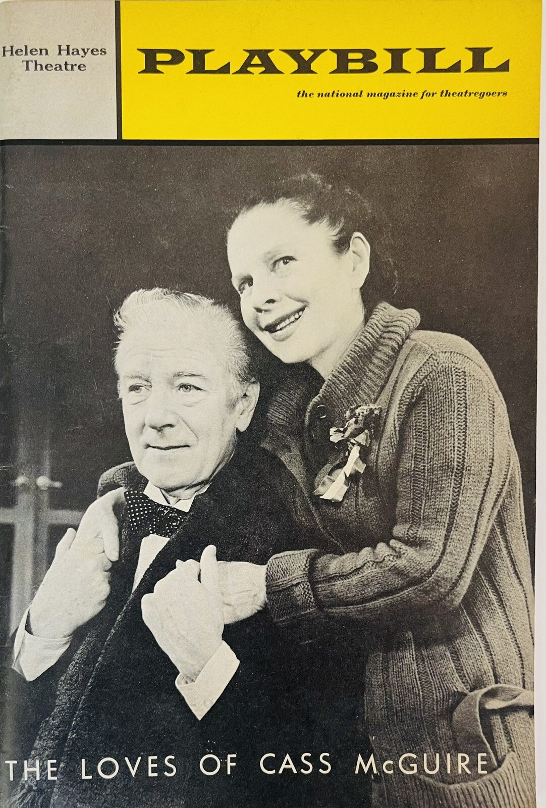 The Loves of Cass McGuire - Broadway Opening Night Playbill Oct 1966 ...