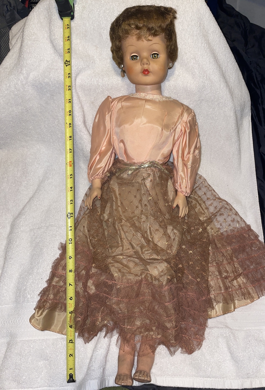 Vintage 26 Inch Hard Plastic Doll Eyes Open And Close | eBay