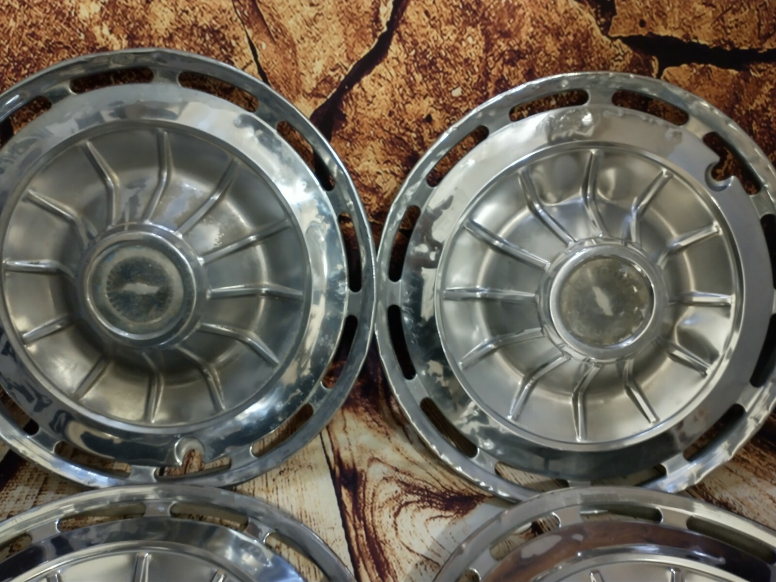 1962 Chevy Bel Air 14" Hub Caps Impala Biscayne | eBay