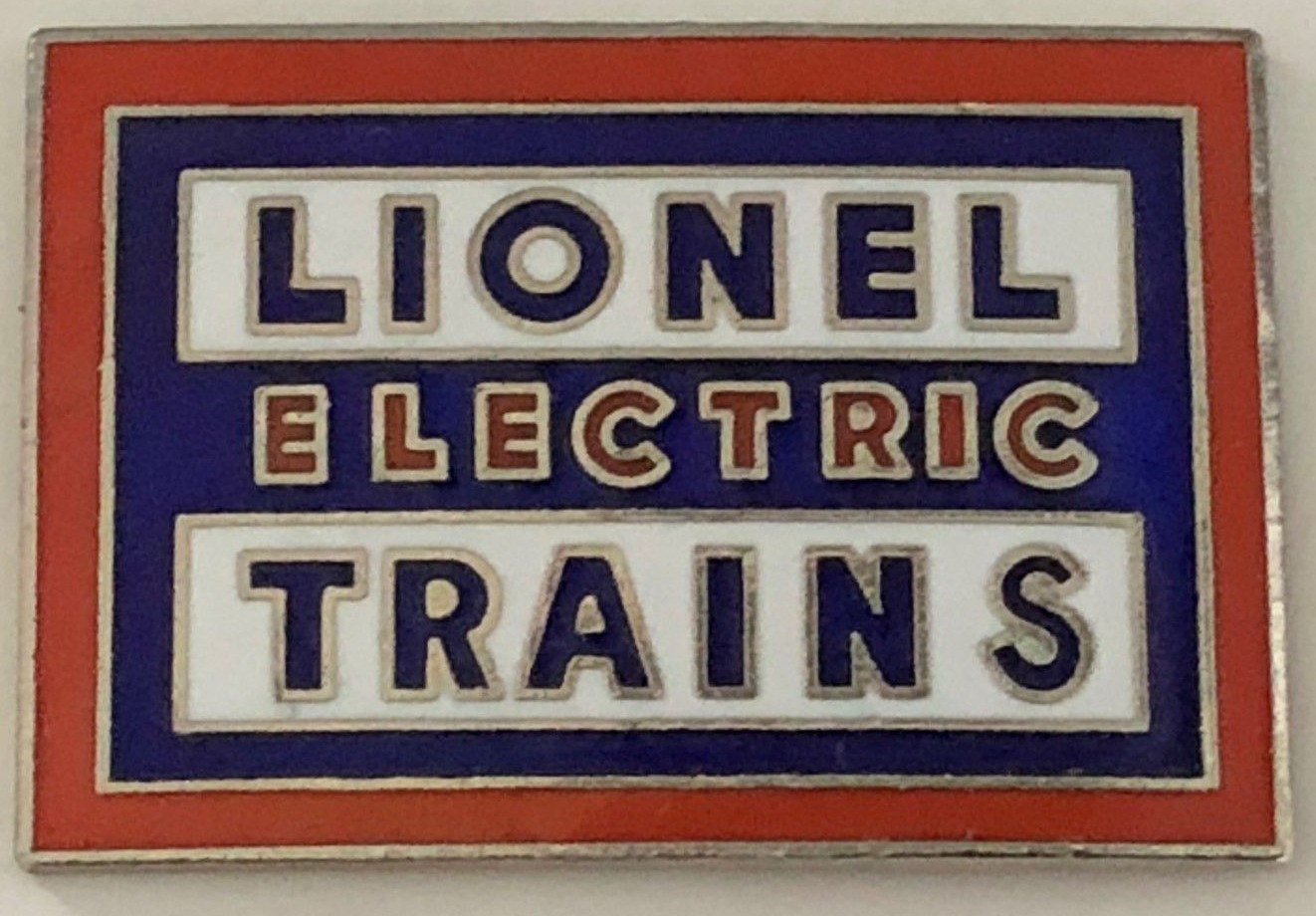 Lionel Electric Trains logo vintage large lapel/hat pin badge H030705 ...
