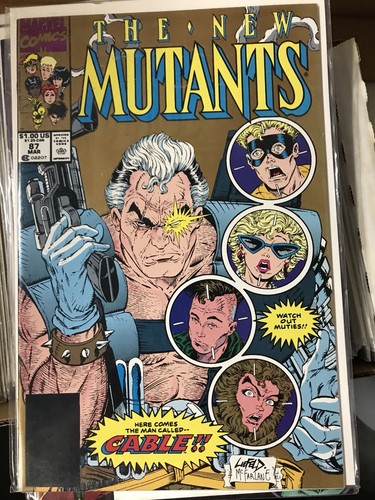 The New Mutants 87 First Appearance Of Cable Rare Comic Book | eBay