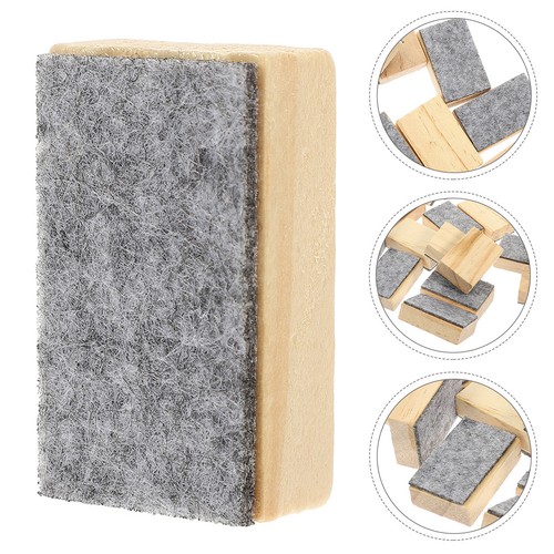 24 Pcs Felt Wood Chalkboard Eraser Portable Whiteboard Cleaner for ...
