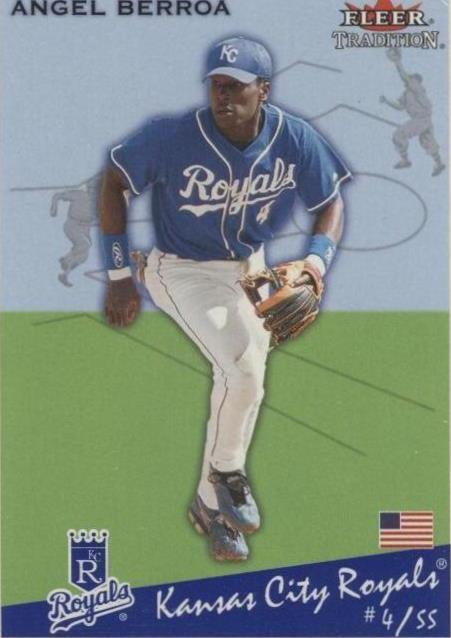 2002 Fleer Tradition Update - Angel Berroa #U179 Glossy /200 for sale ...