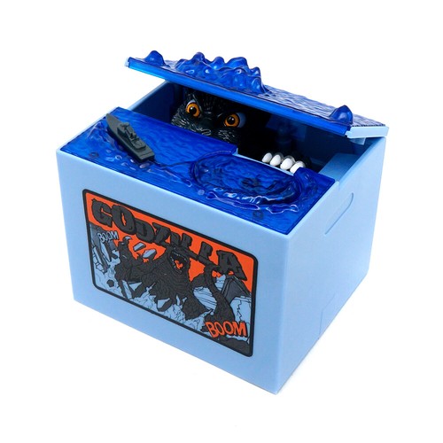Godzilla Piggy Bank Money Box Monster Coin Bank Music Savings Funny Toy ...