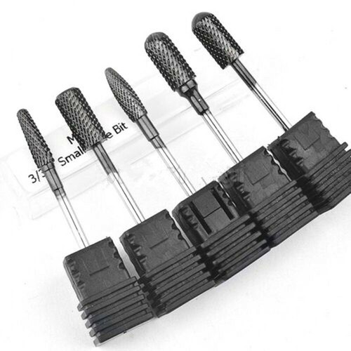1pc Nail Art Grinding Drill Bits Tungsten Bullet Bit Electric Manicure ...