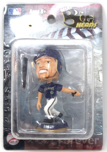 Ryan Braun Milwaukee Brewers Miller Park Mini Big Bobble Bobblehead for ...