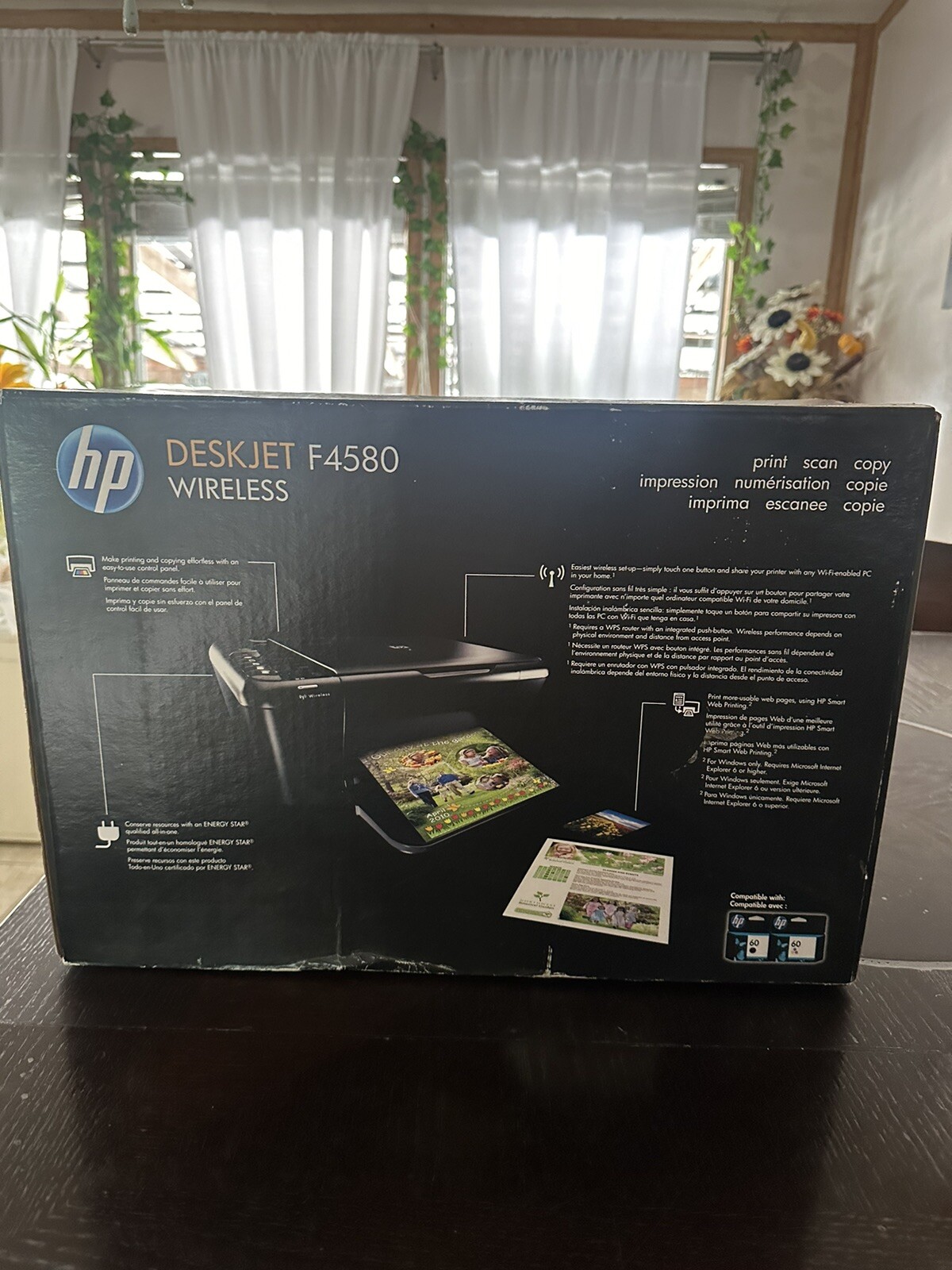 HP Deskjet F4580 All-In-One Inkjet Printer for sale online | eBay