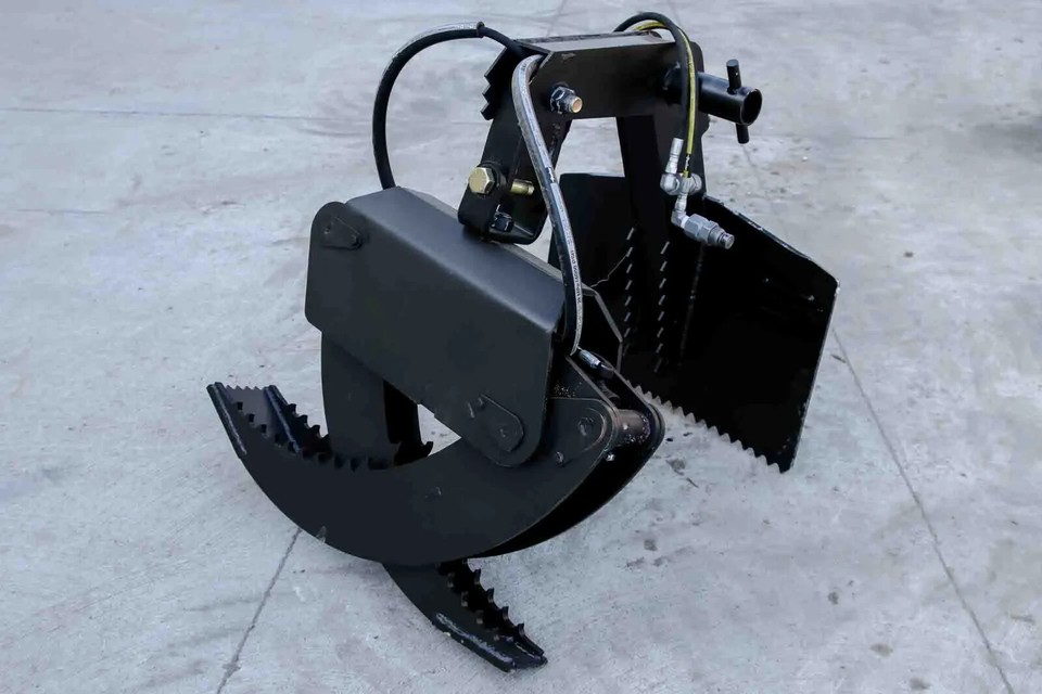 Mini Skid Steer Dingo Rotating Log Grapple Man or Hydo HD MADE IN USA ...