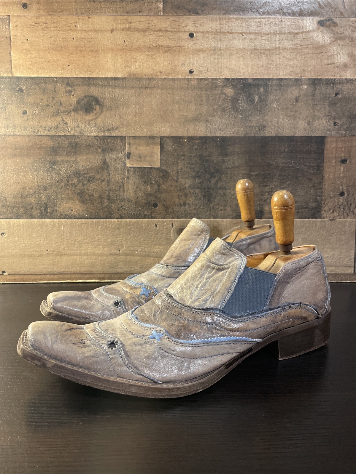 Mark Nason Rock Never Dies Gun B Leather Loafer Size 9.5 | eBay