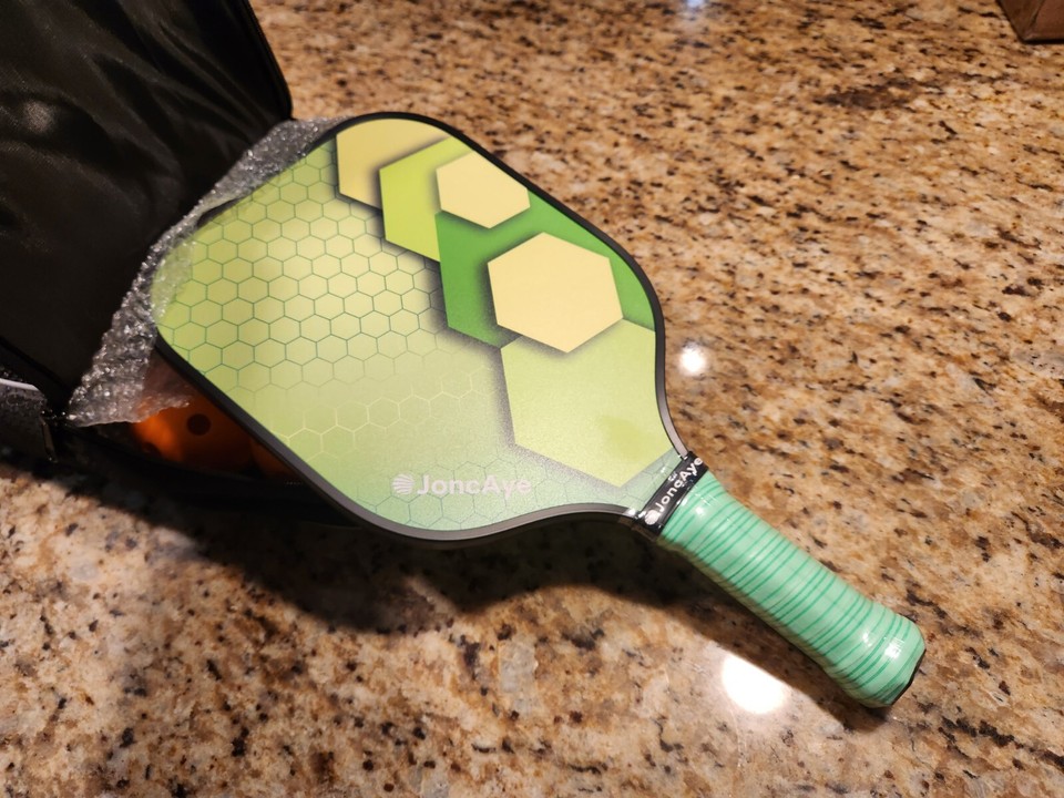 JoncAye Pickleball-Paddles-Set-of-4, Light Pickle-Ball-Paddle-Set ...