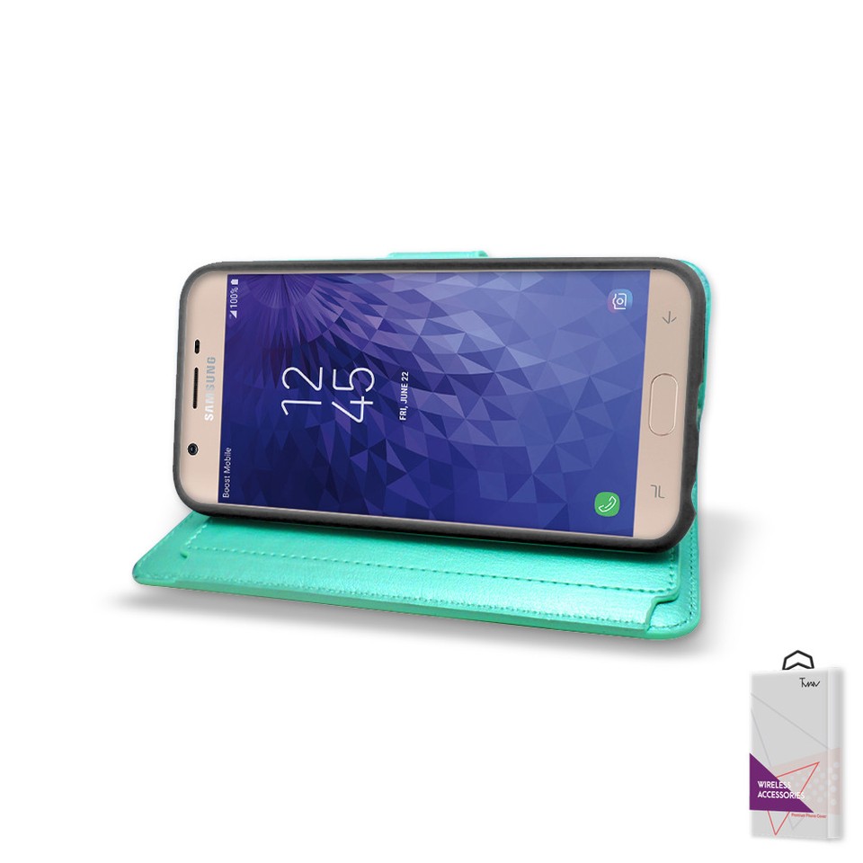 For Samsung Galaxy J7 Star/ J737 Folio Card Slot Photo Frame Holder ...