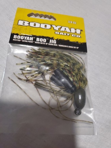 Booyah Boo Jig Bass Jig with Rattles in greyblack | eBay