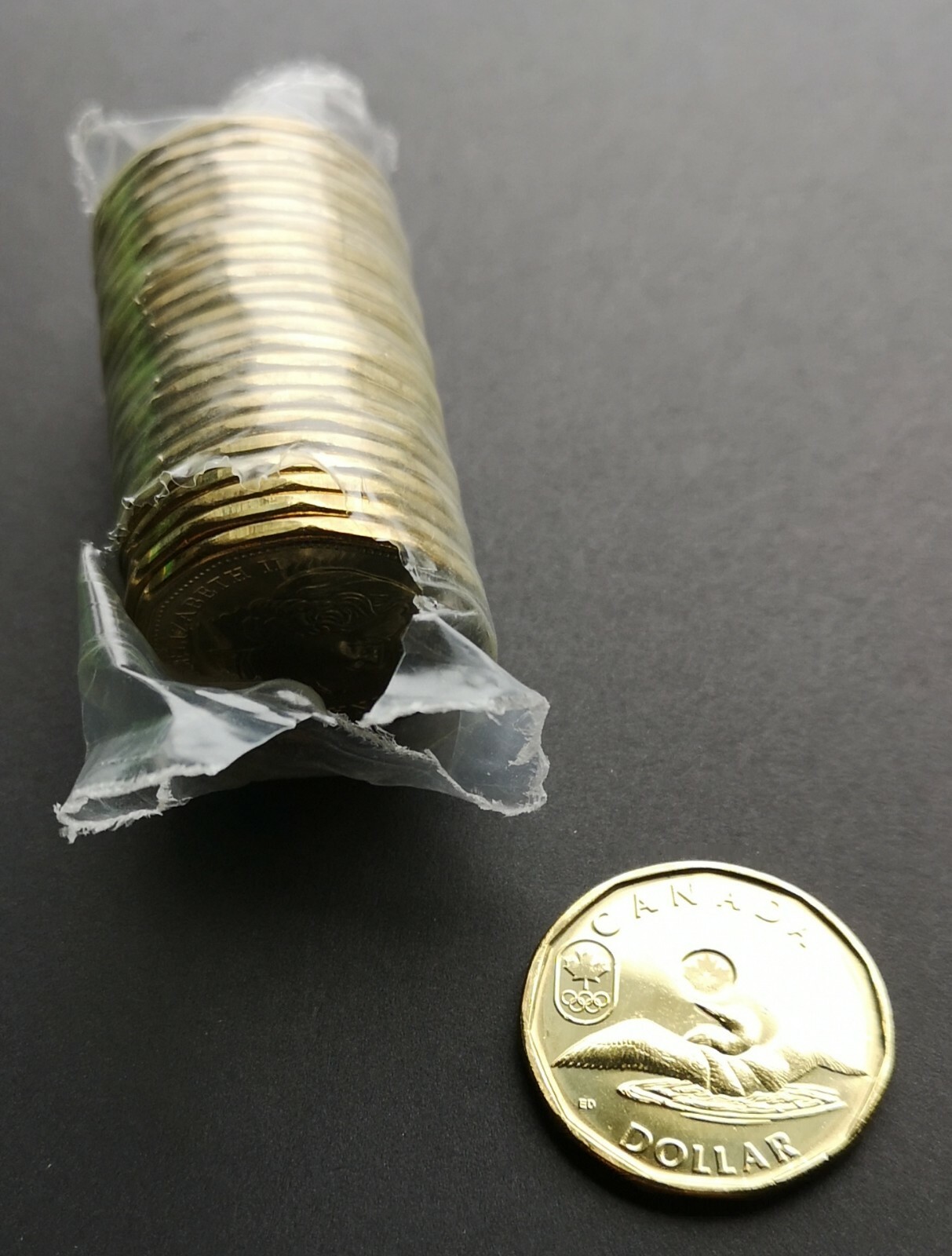 CANADA LUCKY LOONIE 2014 *** FROM MINT ROLL *** | eBay