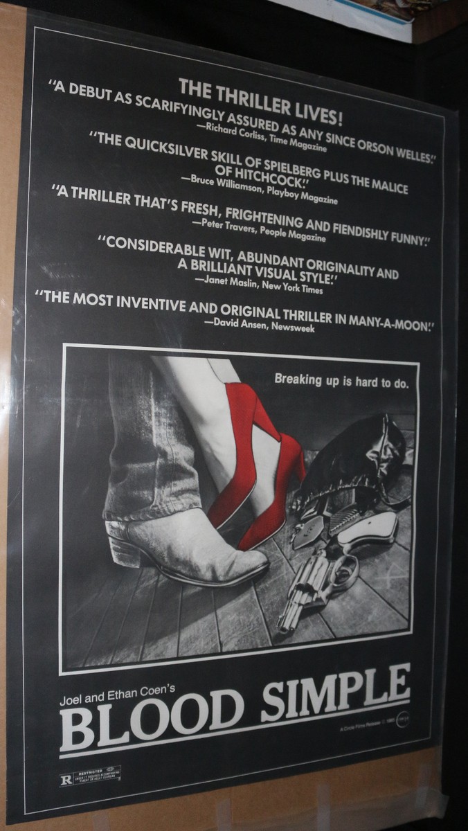 블러드 심플 포스터 Blood Simple T Shirt – Hellwood