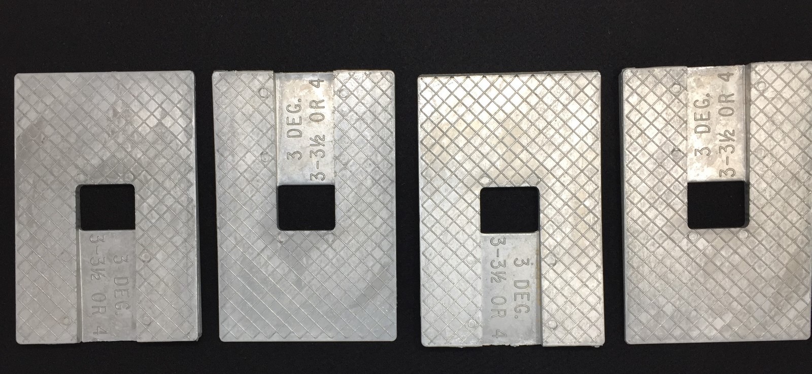 4Pc Lot of Specialty Products 89699 Universal 3° Caster/Axle Shims 4WD ...