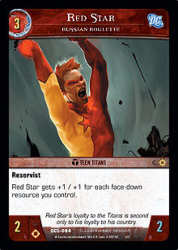VS System: Red Star, Russian Roulette [Played] DC Comics Legends TCG ...
