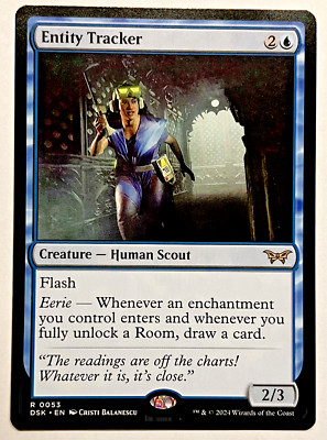 MTG Entity Tracker (0053) Duskmourn: House of Horror Regular NM | eBay