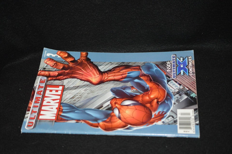 MARVEL ULTIMATE MAGAZINE 3 SPIDER-MAN ULTIMATE X-MEN MARVEL COMICS 2001 ...
