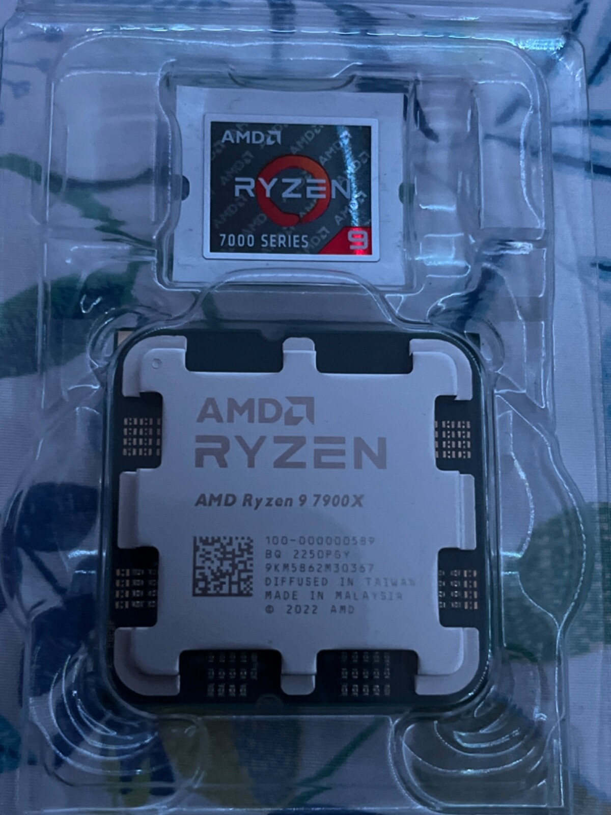 AMD RYZEN 9 12 CORE PROCESSOR 7900X 4.7GHZ / 5.6GHZ 170W AM5 CPU 100 ...