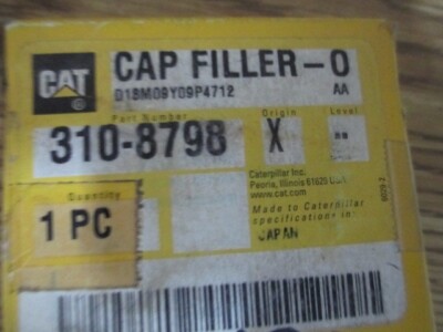 310-8798 OR 366-9861 CAP CAT/ CATERPILLAR OEM FACTORY PART FREE SHIP | eBay