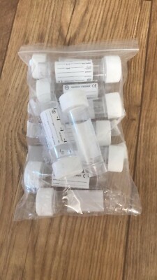 20ml Polystyrene Universal Container Labelled Pack of 10 Brand New Free ...
