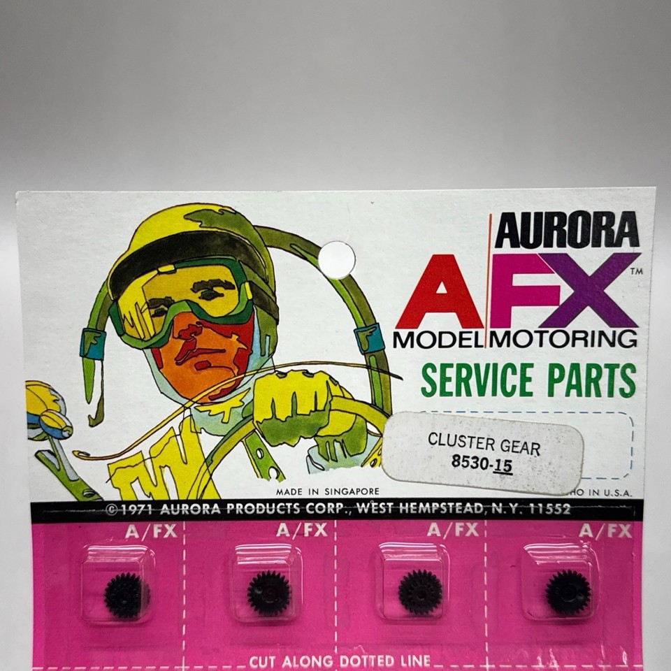 12x Aurora AFX FULL CARD #8530 Cluster Gear Mint On Card - NOS | eBay