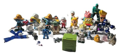 Mixed Lot of Action Figures & Mini Random Toys | eBay